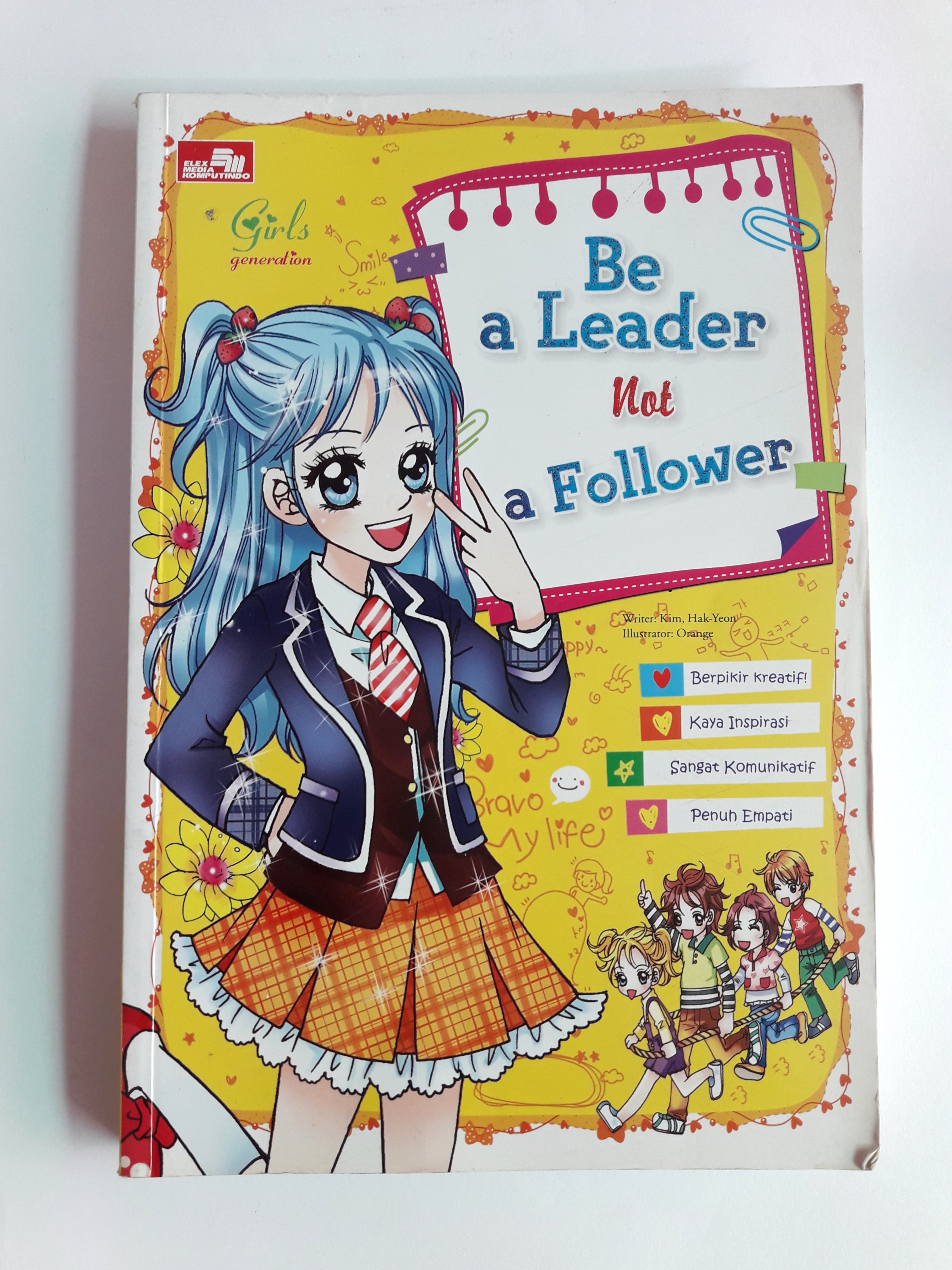 Be a Leader Not a Follower - Comic Book Illustration Book, Buku & Alat ...
