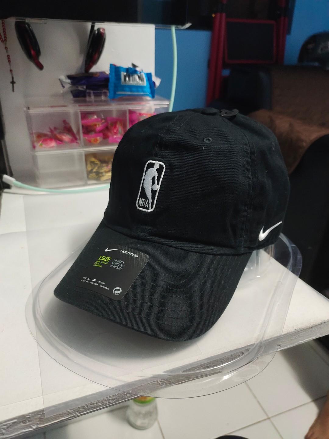 Brandnew and Authentic Nike NBA Logo Black Cap rare and deadstock, Men ...