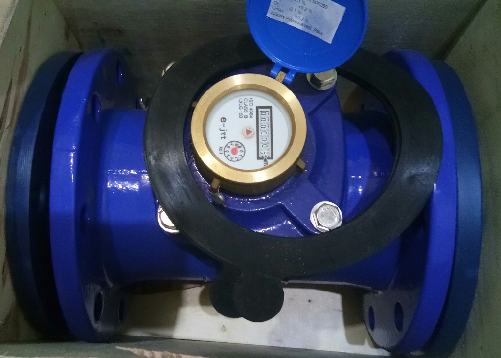 calibrated WATER METER 150mm 6" Flange type, Furniture & Home Living ...