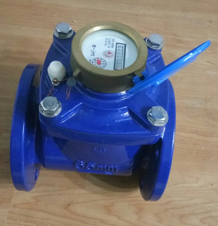 calibrated WATER METER 65mm 2&1/2" Flange type, Furniture & Home Living ...