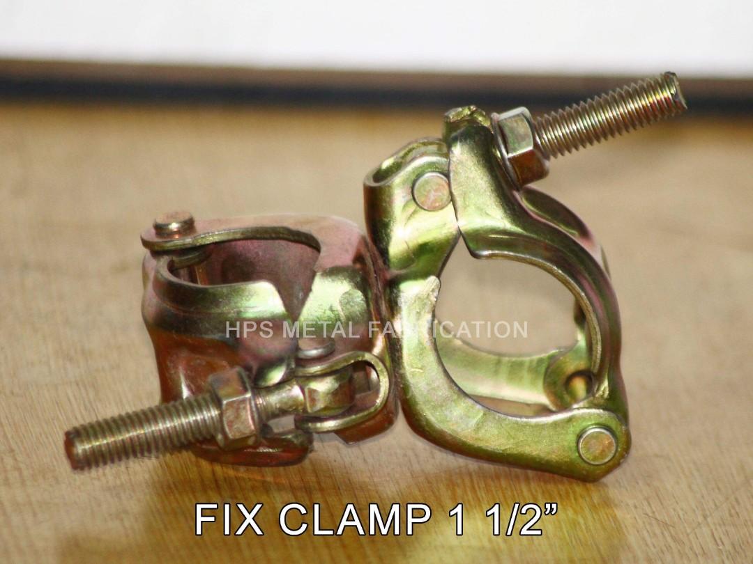 Caster Wheel phenolic Board gi Pipe Telescopic Fixed Clamp Scaffolding ...