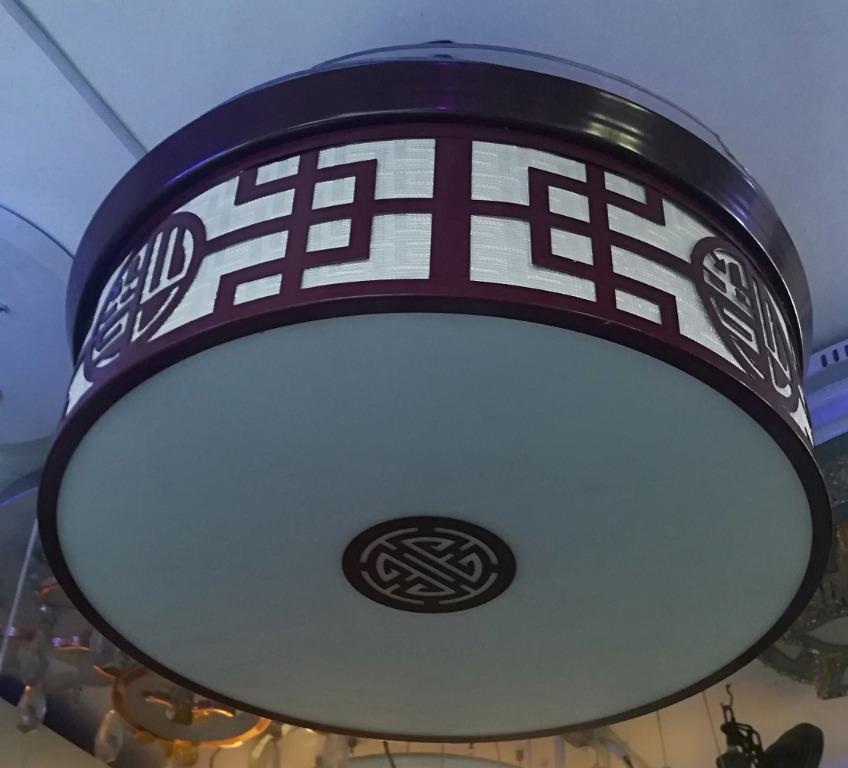 Chandelier Chinese Style LED Ceiling Fan Light, Furniture & Home Living ...