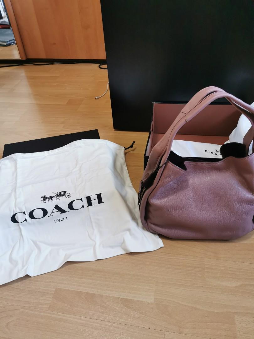 COACH 1941 Bandit Hobo 39 Tea Rose Shoulder Bag 21588 dusty pink ...