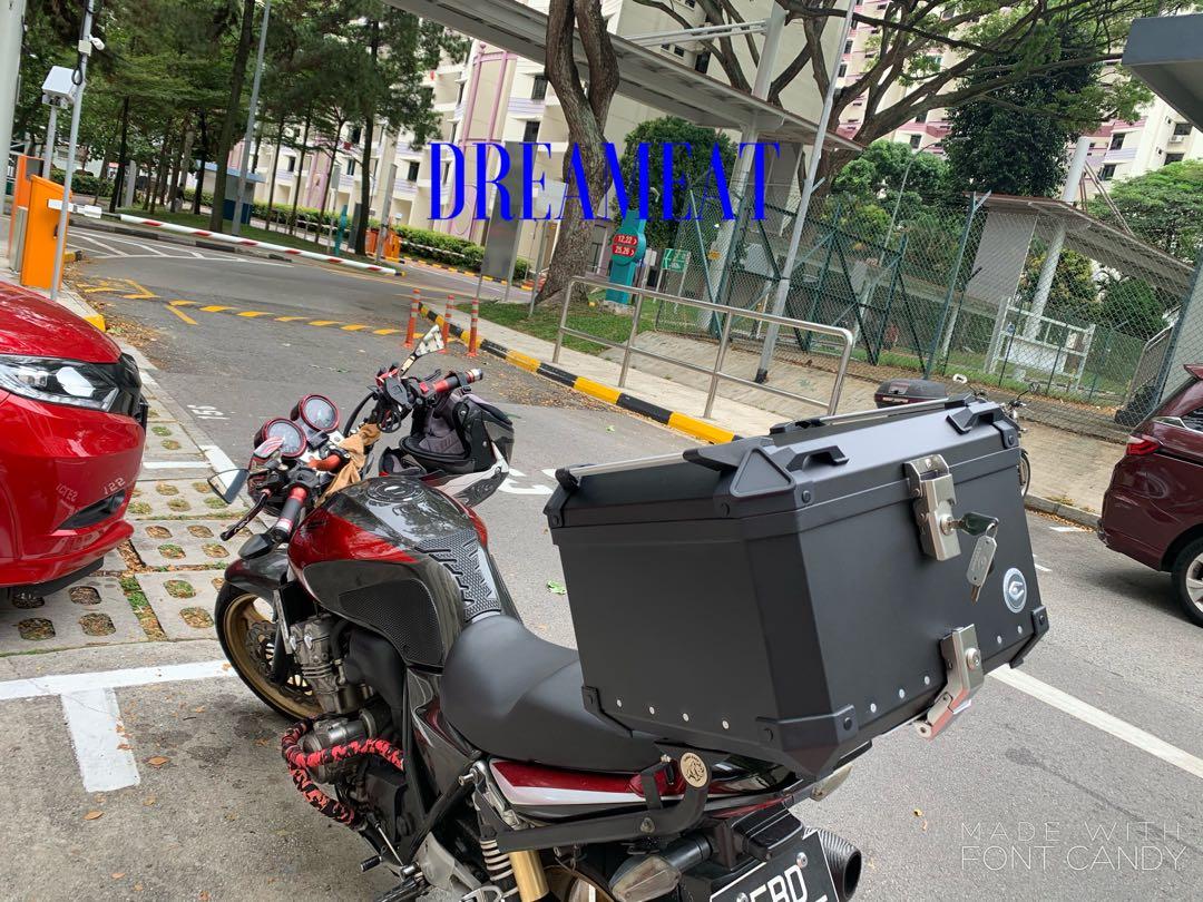 COOCASE X5 50L PREMIUM BLACK ALUMINIUM TOP CASE(LATEST VERSION)(FREE ...