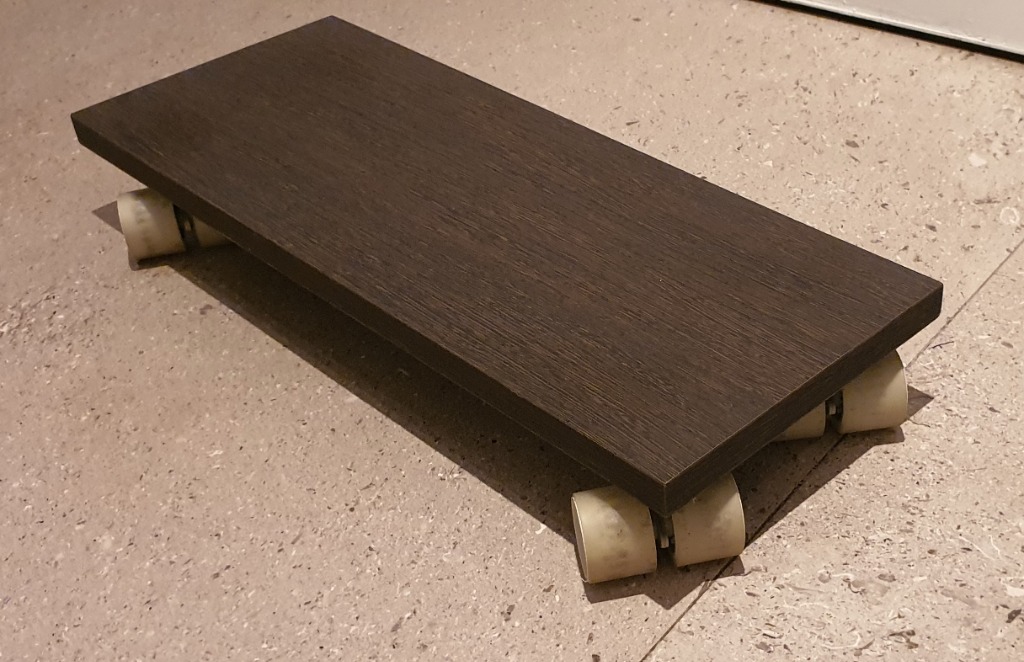 Custom wheelie trolley for PC Tower CPU case, Computers & Tech, Parts ...