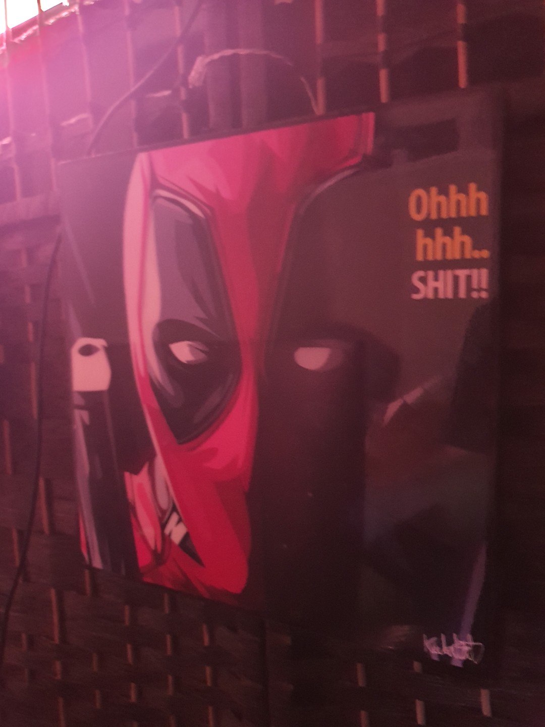 Deadpool Frame, Hobbies & Toys, Toys & Games on Carousell