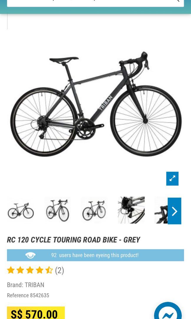 Decathlon Triban RC120, Bicycles & PMDs, Bicycles, Road Bikes on Carousell