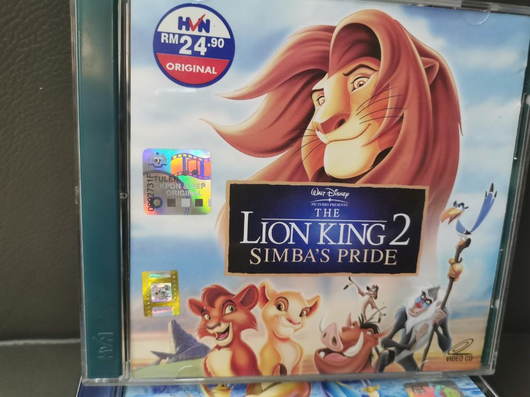 Disney Cartoon VCD Lion King Sinbad, Hobbies & Toys, Music & Media, CDs ...