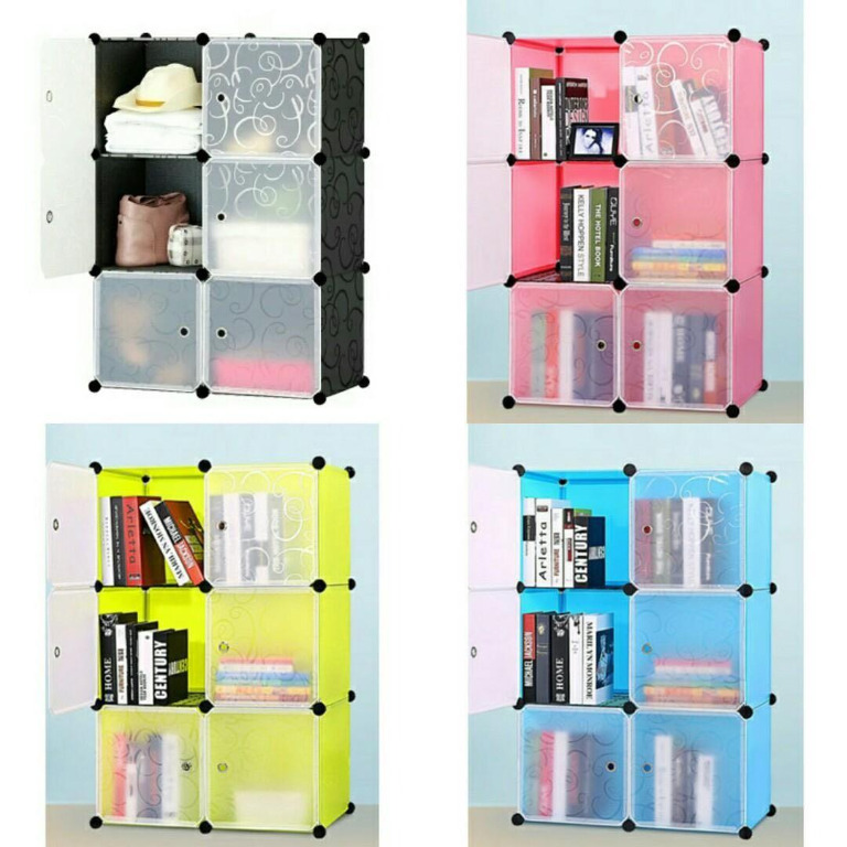 DIY Cube Storage/ Cabinet (6 Cubes), Furniture & Home Living, Furniture ...
