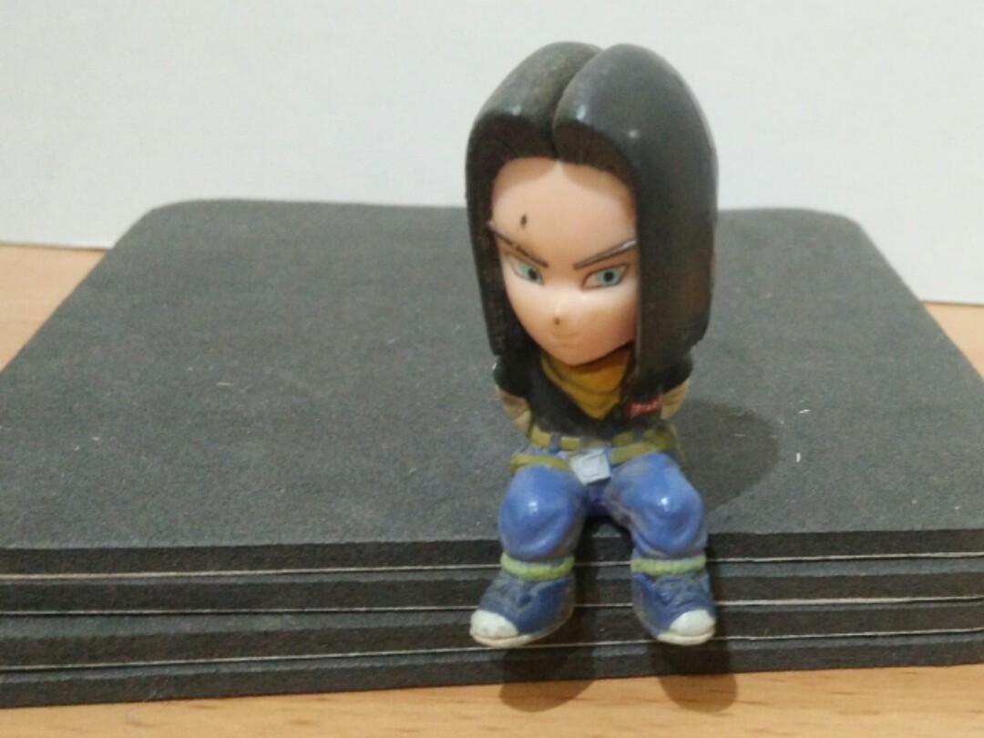 Vintage Dragonball Z Android 17 mini sitting figure, Hobbies & Toys ...