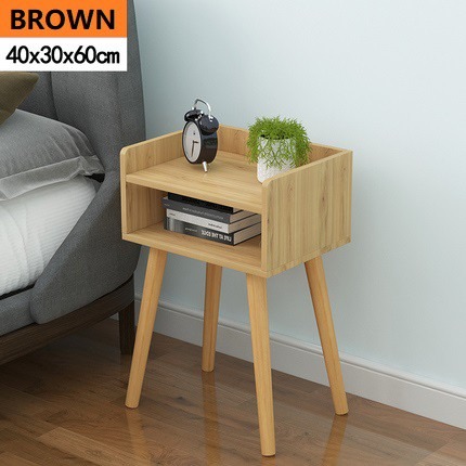 Free Shipping Modern Bedside Table / Side Table with Storage ...