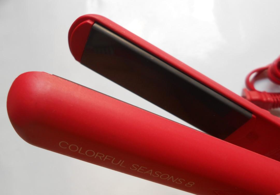 Herstyler Colorful Seasons Red Hair Straightener, Beauty & Personal ...