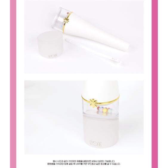 [返貨] IZ*ONE Official Light Stick (Lightstick) 官方手燈, 興趣及遊戲, 收藏品及紀念品, 韓流 ...