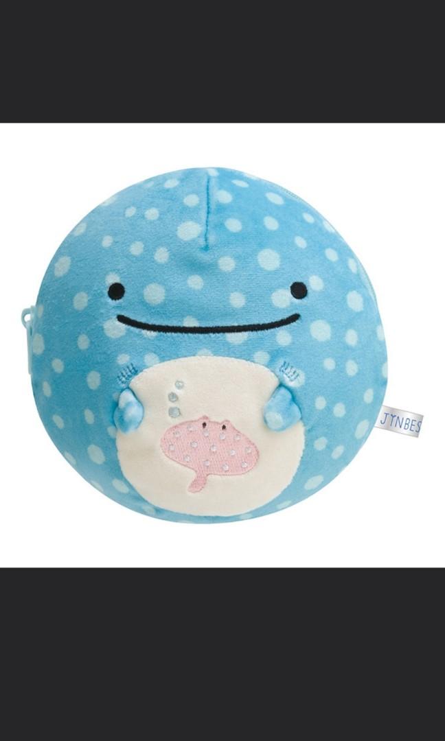 Jinbesan Blue Whale Super Mochi Mochi Coin Pouch, Hobbies & Toys, Toys ...