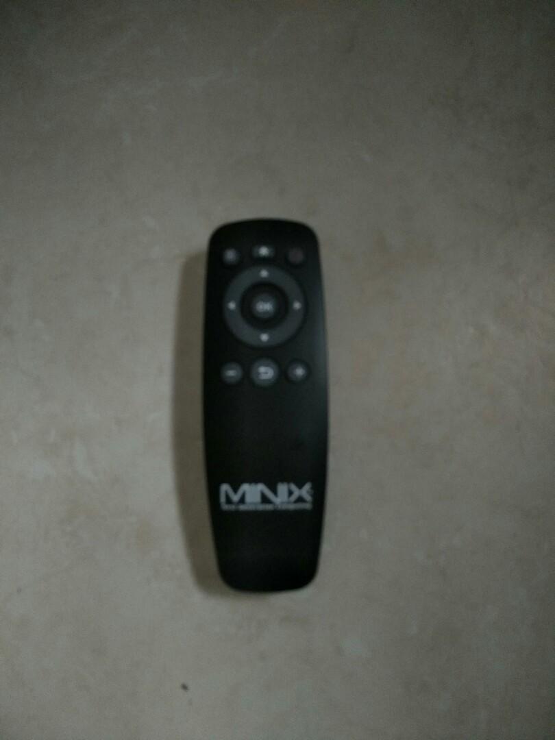 Minix tv box remote control, Electronics, Others on Carousell