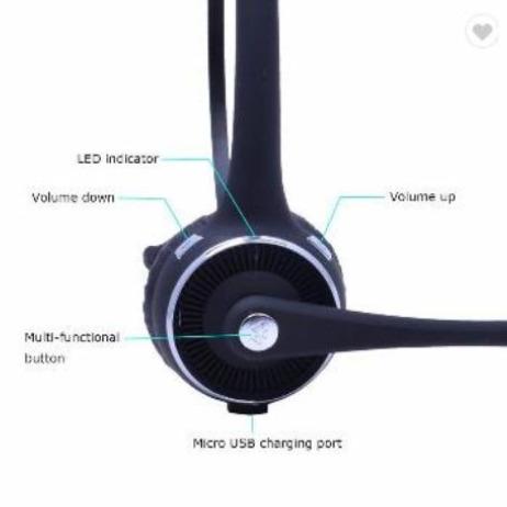 Mono Stereo Hands - Free Headset CVC6.0 Model BH-M9, Audio, Headphones ...