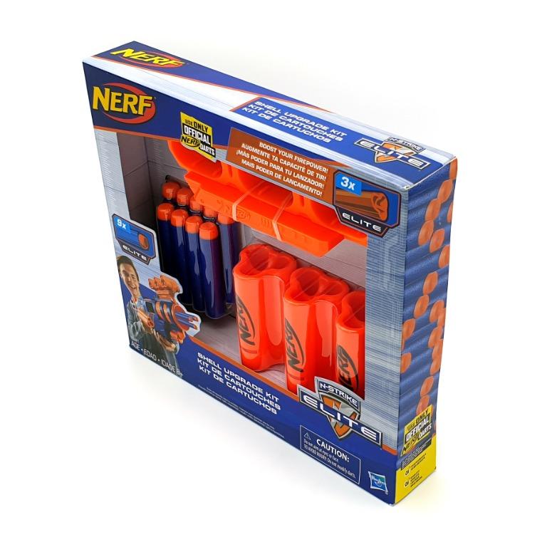 Nerf ShellStrike DS-6 and Shell Upgrade Kit Bundle, Toys & Games ...