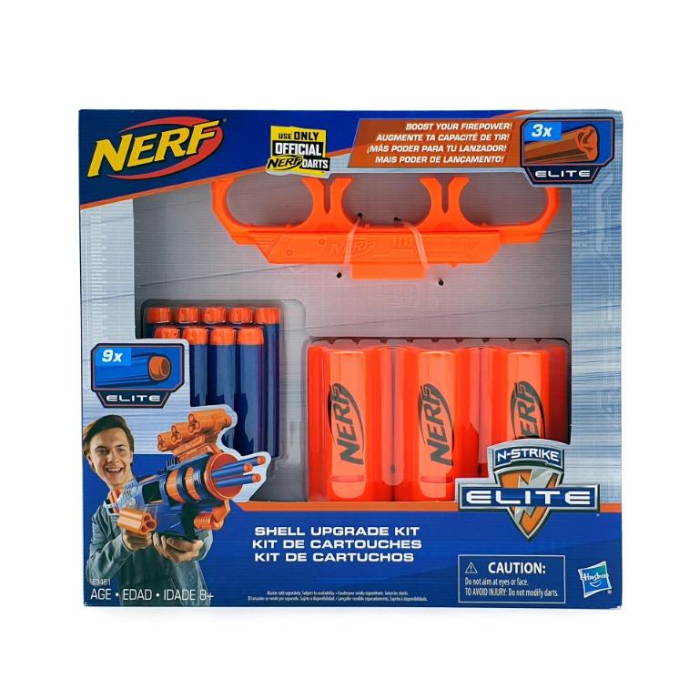 Nerf ShellStrike DS-6 and Shell Upgrade Kit Bundle, Toys & Games ...