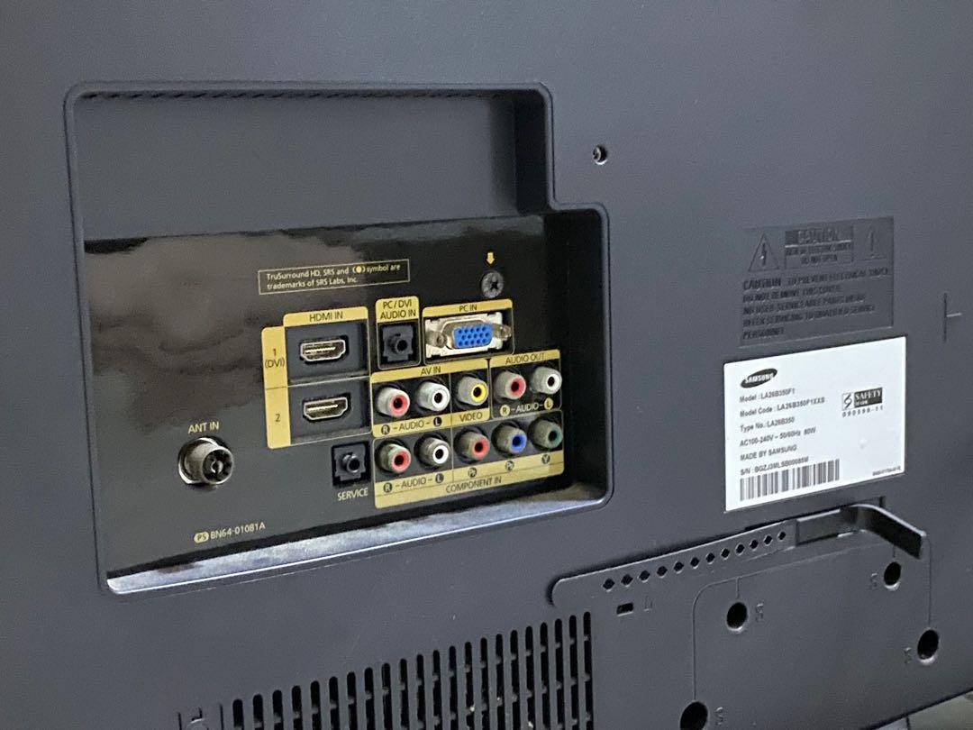 Old Samsung LCD TV, TV & Home Appliances, TV & Entertainment, TV on ...