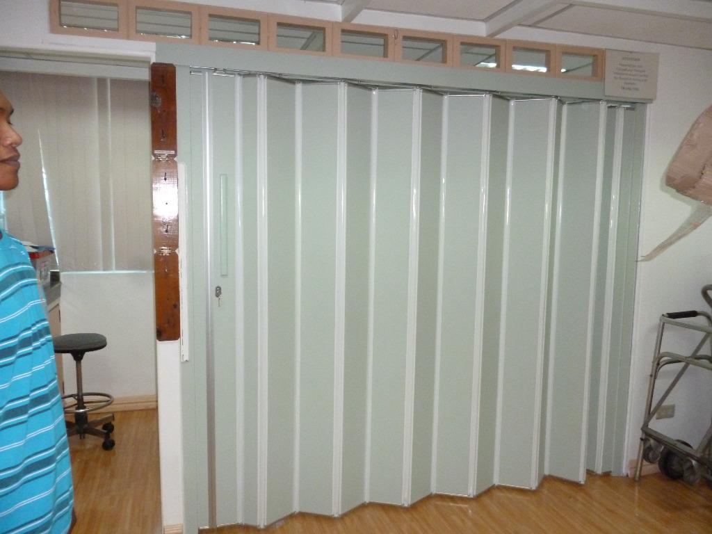 PVC Folding Door Folding Partition, Commercial & Industrial ...