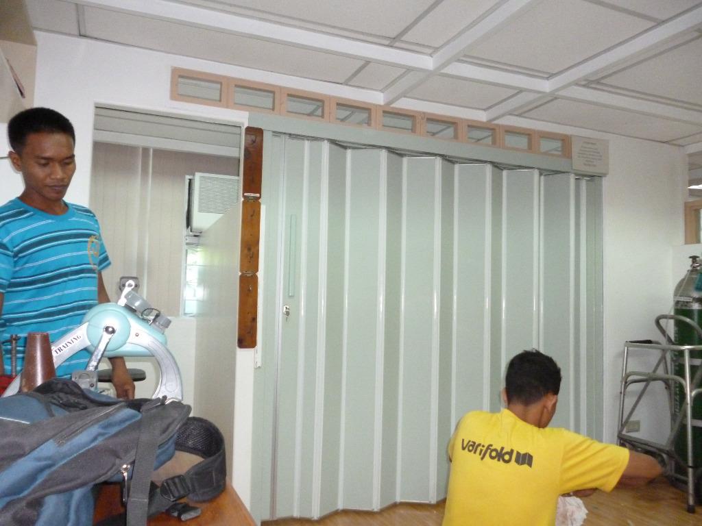 PVC Folding Door Folding Partition, Commercial & Industrial ...