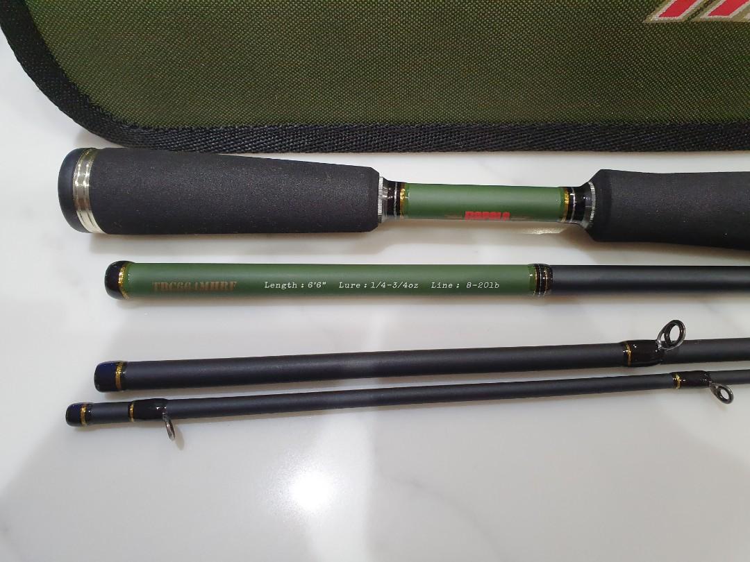 Rapala Trail Blazer Fishing Rod, Sports Equipment, Fishing on Carousell