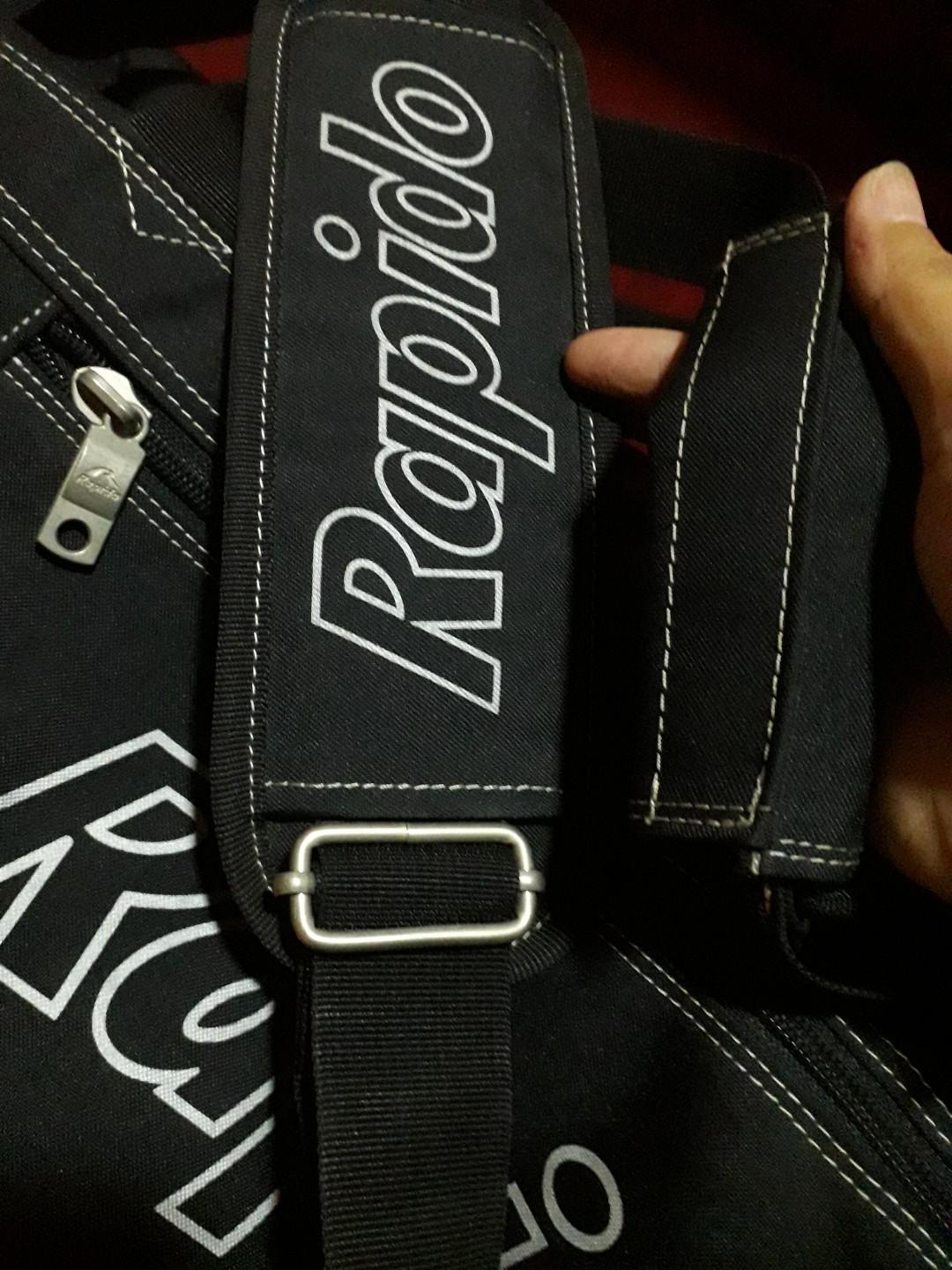 Rapido traveling bag, Men's Fashion, Bags, Briefcases on Carousell