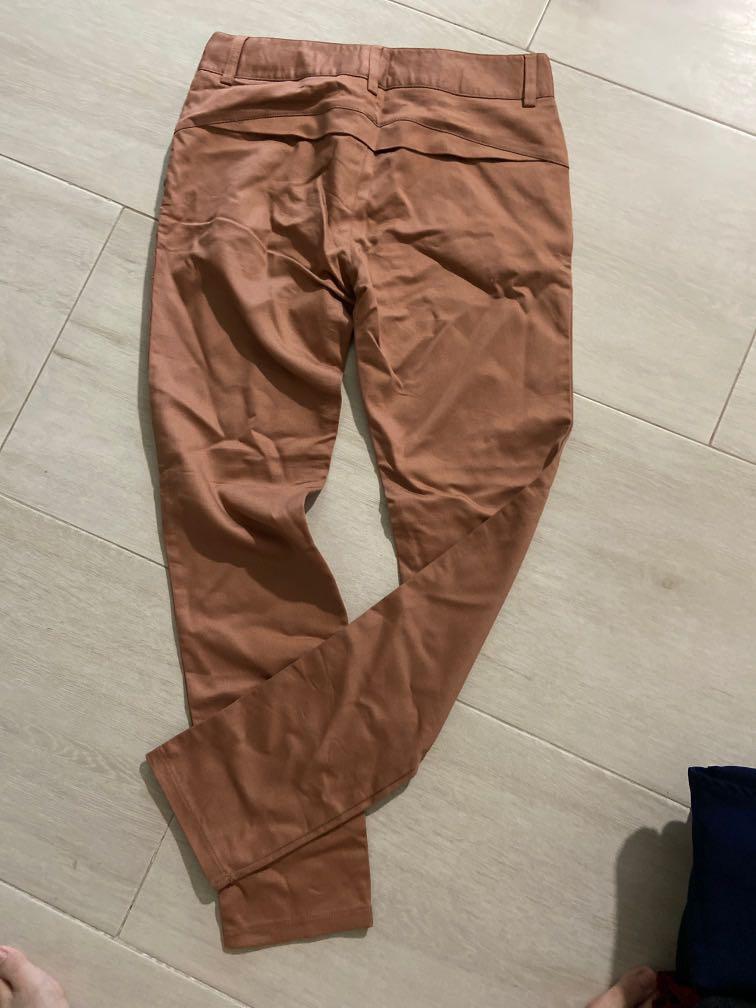 Rust colour pants, Women's Fashion, Bottoms, Other Bottoms on Carousell