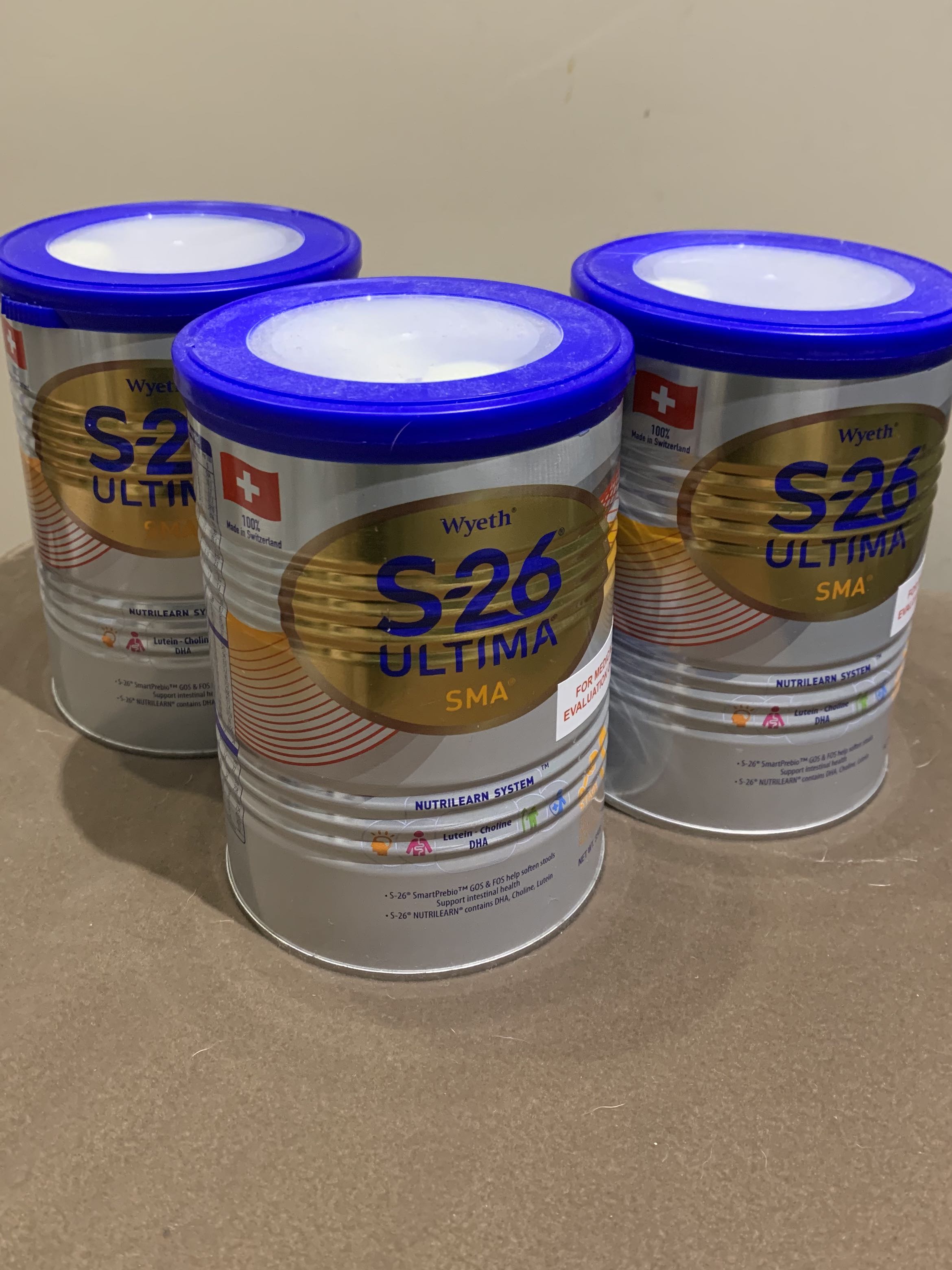 惠氏S26 Ultima 1號嬰兒奶粉350g - 3罐, 兒童＆孕婦用品, 護理及餵哺, 護理及餵哺 - 加固 - Carousell