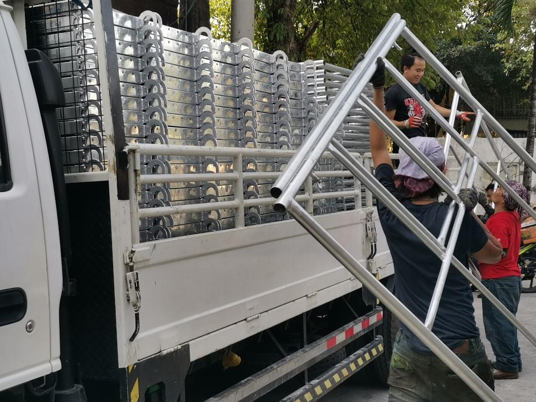 Scaffolding Catwalk Base Jack U Head Swivel Clamp Shoring Jack Toe ...