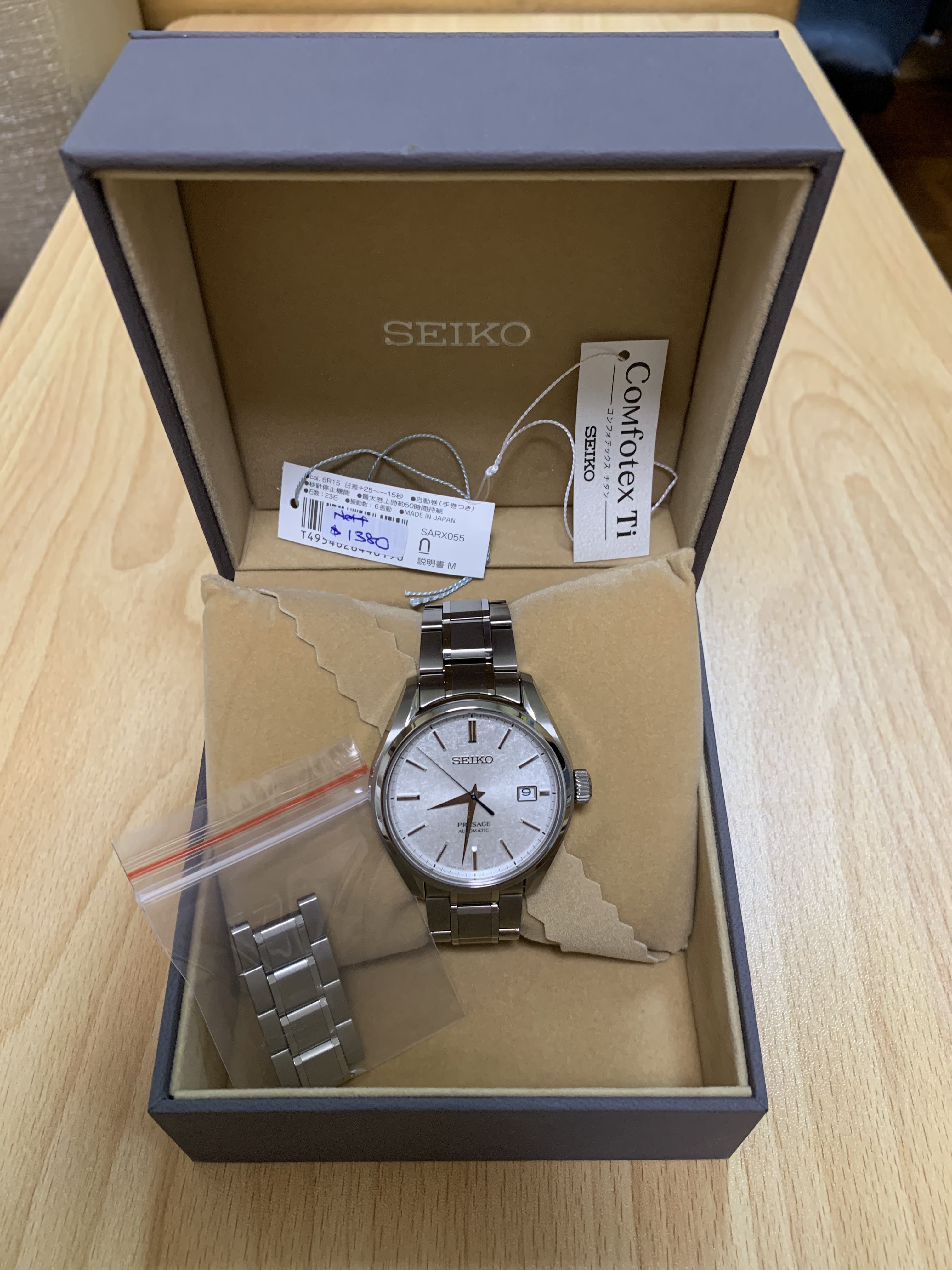 Seiko SARX055, Luxury, Watches on Carousell