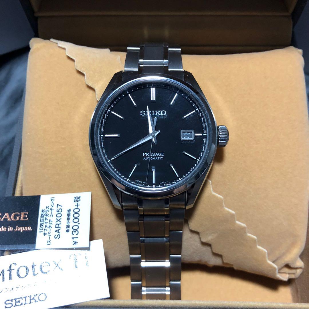 Seiko Presage Titanium SARX057 Dress Watch, Men's Fashion, Watches ...