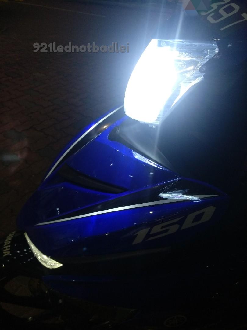 Sniper V1 Headlight LED white change, Motorcycles, Motorcycle ...