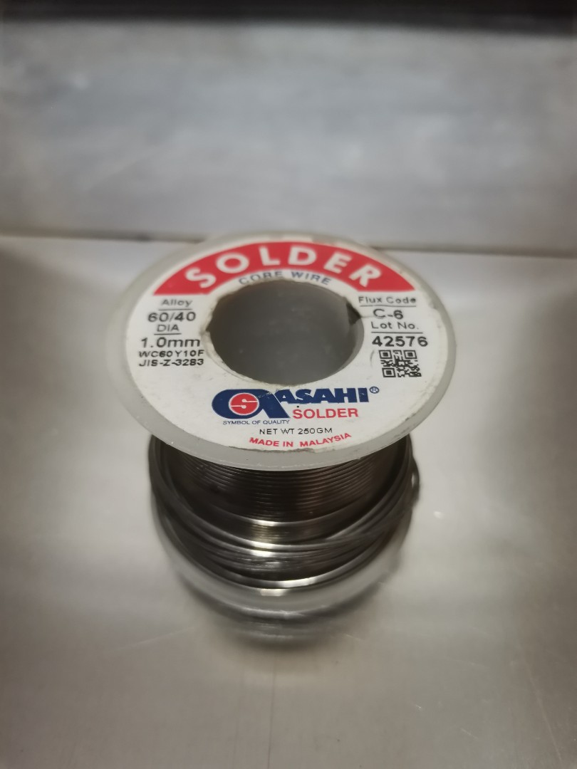Solder iron core wire, Furniture & Home Living, Home Improvement ...