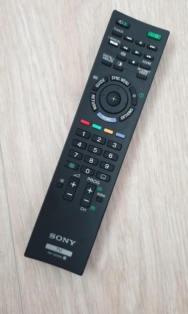 Sony TV Remote Control, TV & Home Appliances, TV & Entertainment, TV on ...