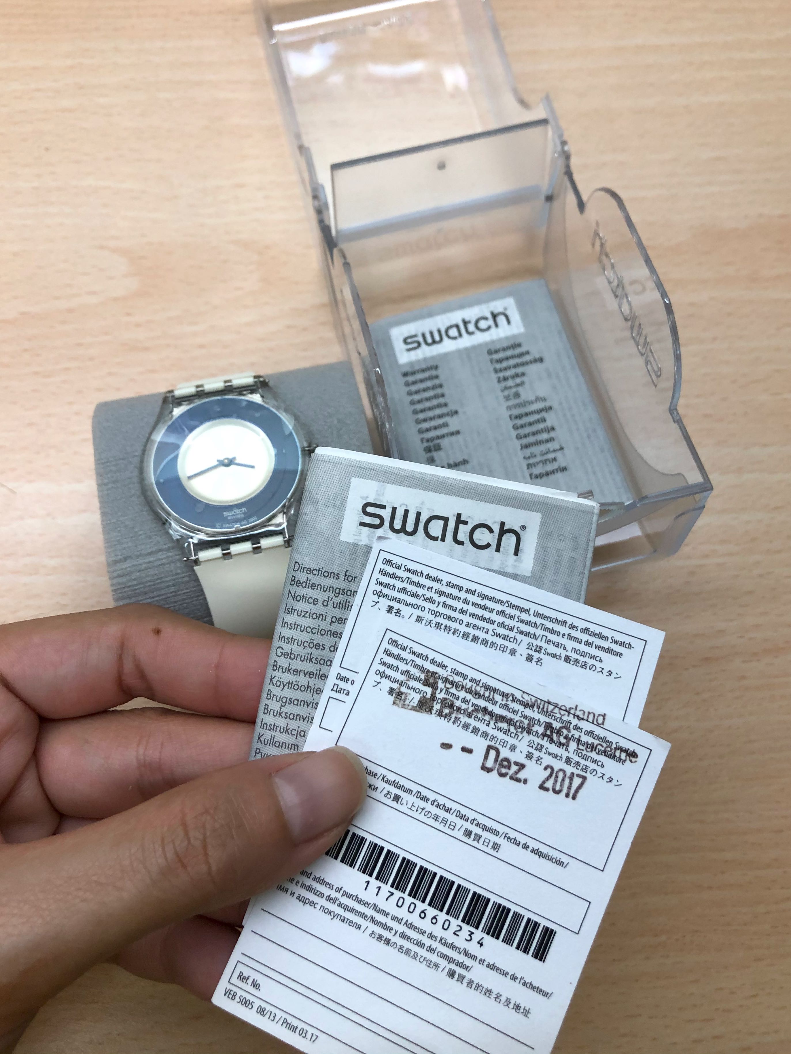 Swatch Watch (authentic from Europe), Luxury, Watches on Carousell