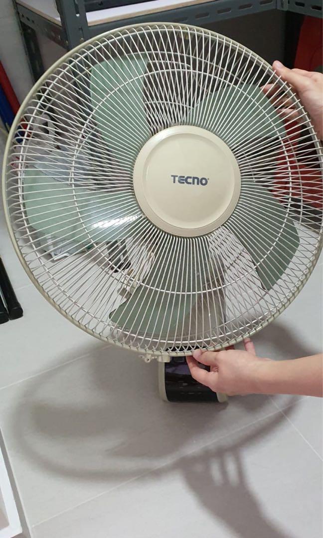 Techno Wall Fans, Furniture & Home Living, Lighting & Fans, Fans on ...