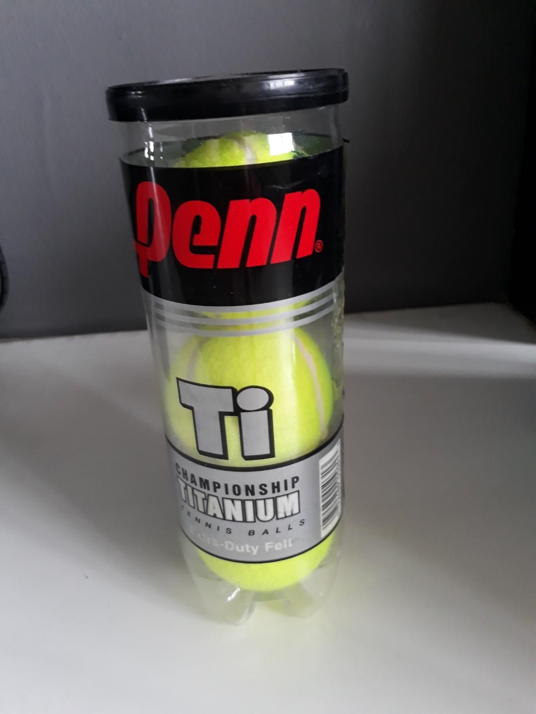 Penn Tennis Balls, Sports Equipment, Sports & Games, Racket & Ball ...