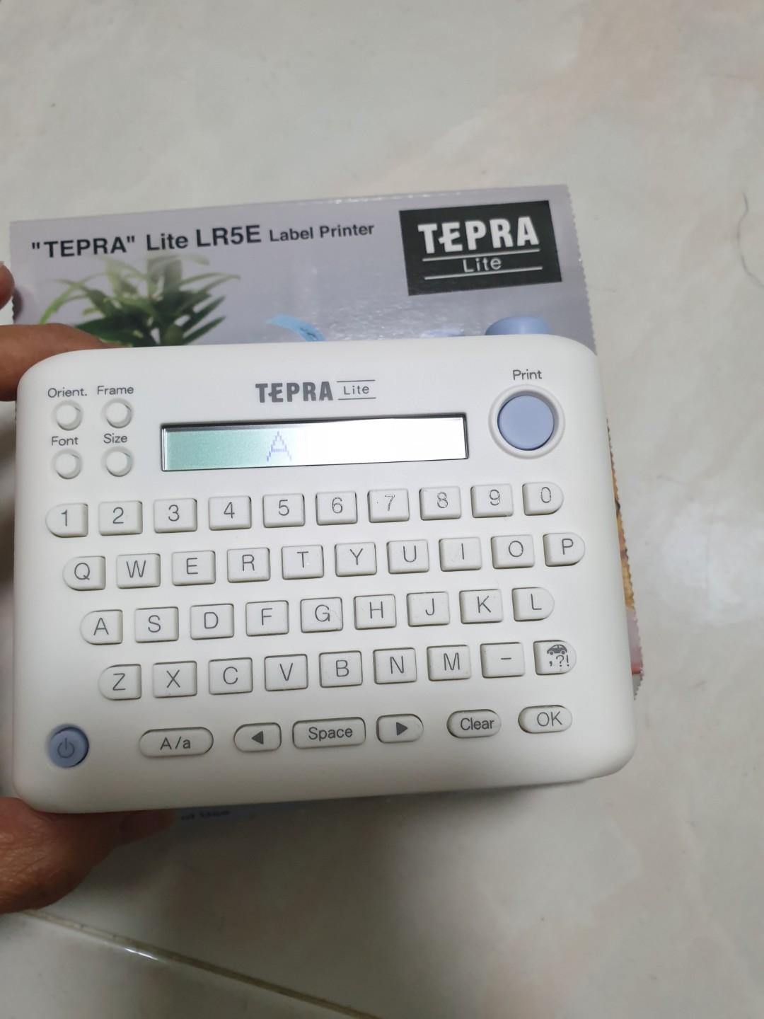 Tepra Lite LR5E Label Printer, Computers & Tech, Printers, Scanners ...