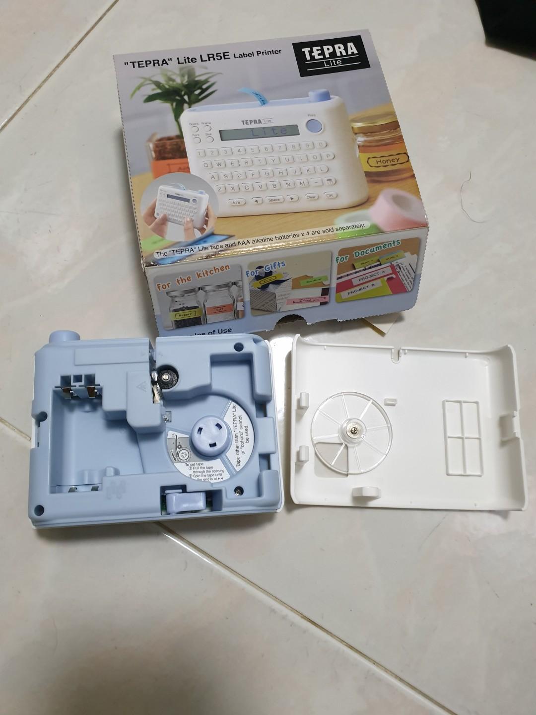 Tepra Lite LR5E Label Printer, Computers & Tech, Printers, Scanners ...