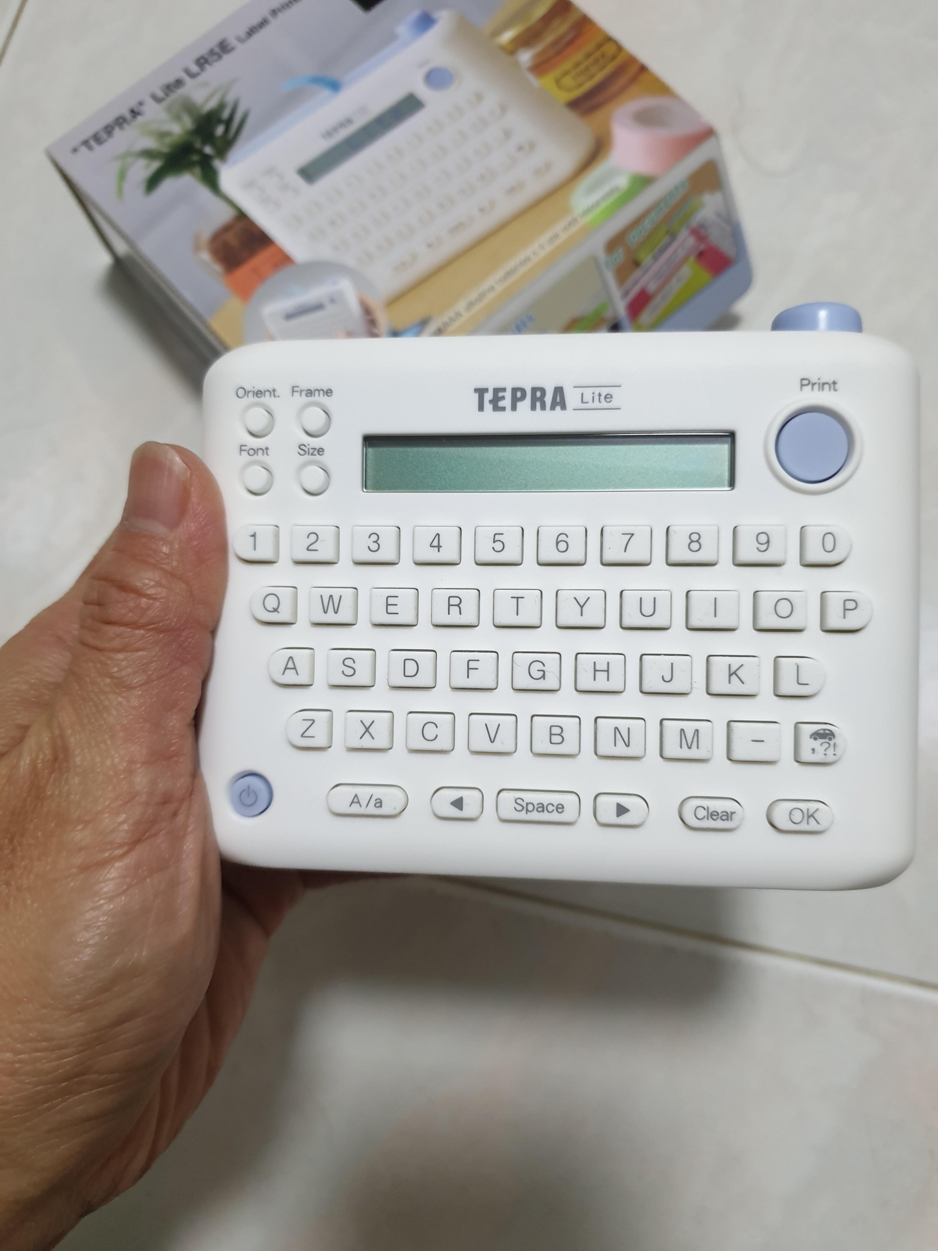 Tepra Lite LR5E Label Printer, Computers & Tech, Printers, Scanners ...