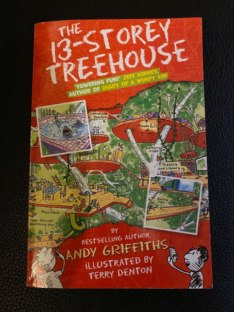 The 13, 26, 39 Storey Treehouse, Hobbies & Toys, Books & Magazines ...