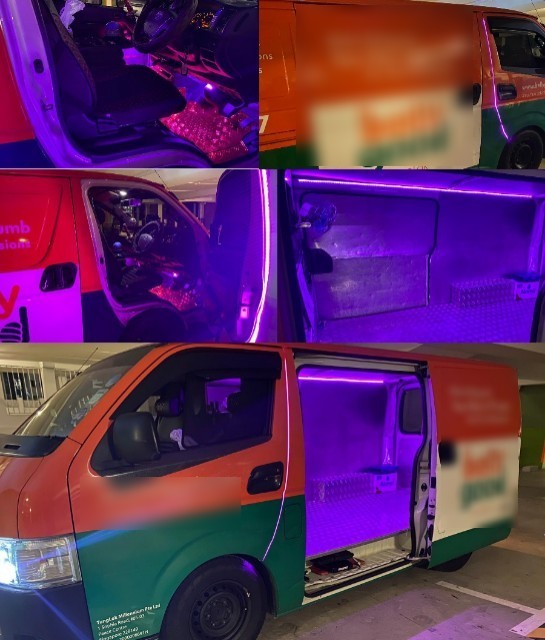 Toyota Hiace Led installation, Car Accessories, Accessories on Carousell