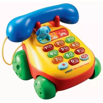 Vtech dial-phone toy, Babies & Kids, Toys & Walkers on Carousell