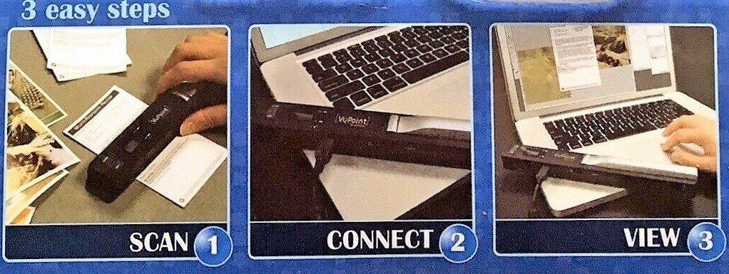 VuPoint Handheld Magic Wand Portable Scanner Deluxe Kit, 100% from U.S ...