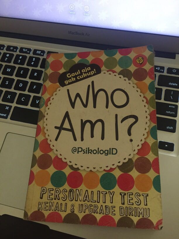 Who Am I?, Buku & Alat Tulis, Buku di Carousell