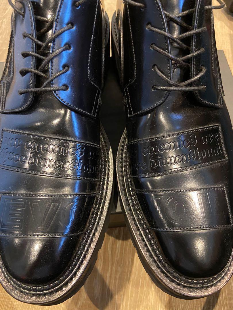 Yang Li AW16 Patch Leather Derby, Men's Fashion, Footwear, Dress Shoes ...