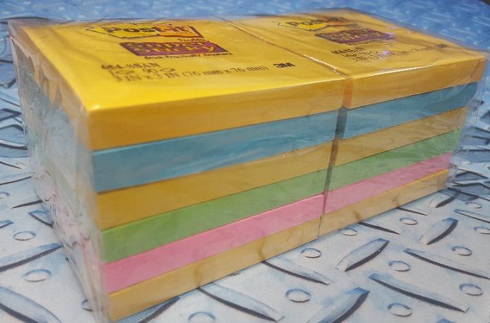 3M Post-it Notes Super Sticky. 654-SSAN, Everything Else on Carousell