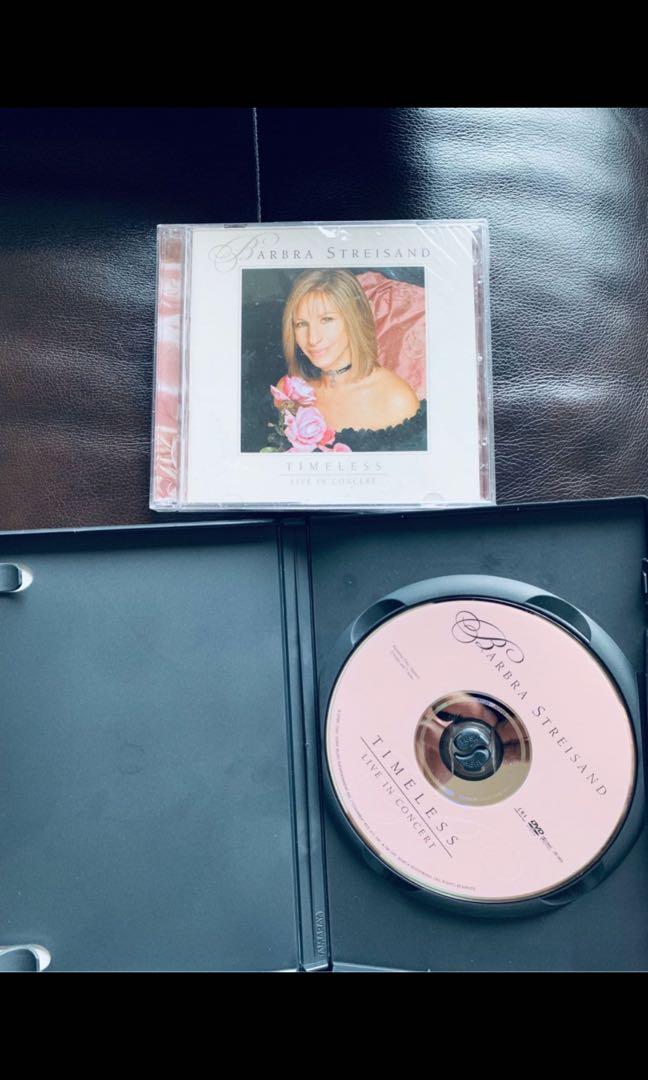 芭芭拉史翠珊 Barbra Streisand Timeless Live In Concert 2CD + DVD 靚聲靚畫 CD 全新未拆 ...