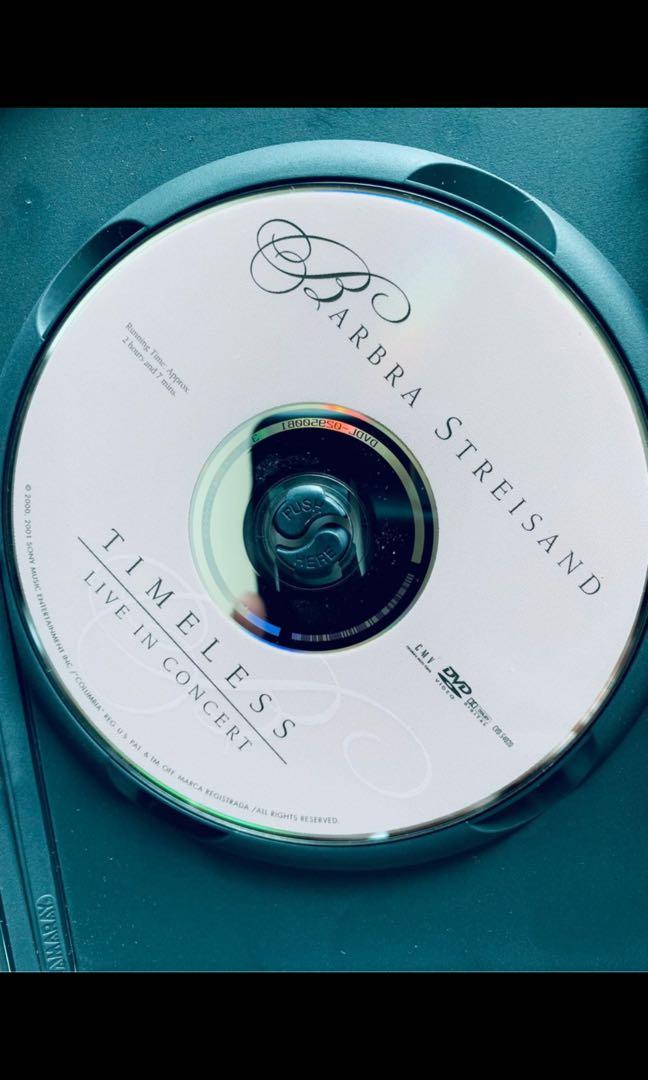 芭芭拉史翠珊 Barbra Streisand Timeless Live In Concert 2CD + DVD 靚聲靚畫 CD 全新未拆 ...
